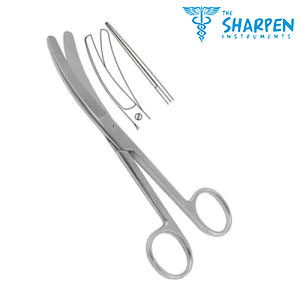 Umblical Cord Scissors Bush – Single Use Surgical Instruments – THE ...